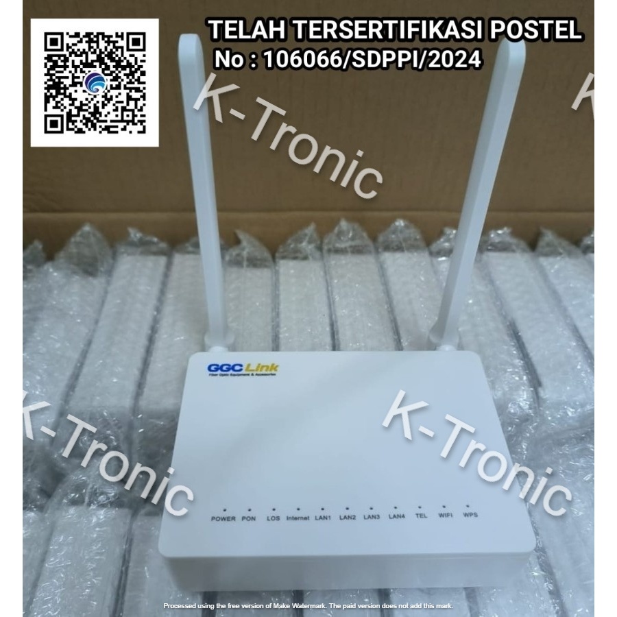 Jual ONT XPON MERK GGCLink G663 New EPON GPON ONU - SUDAH ...