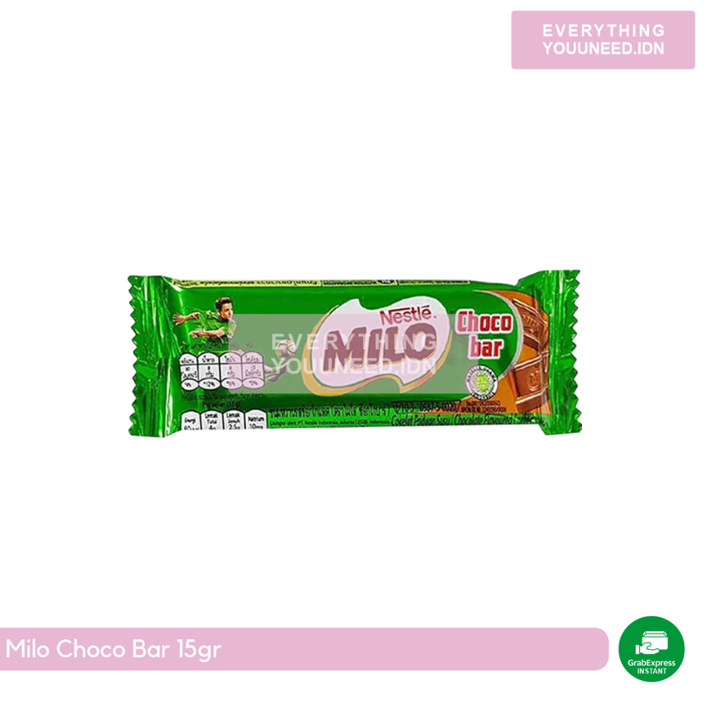 Jual Nestle Milo Choco Bar 15gr | Shopee Indonesia