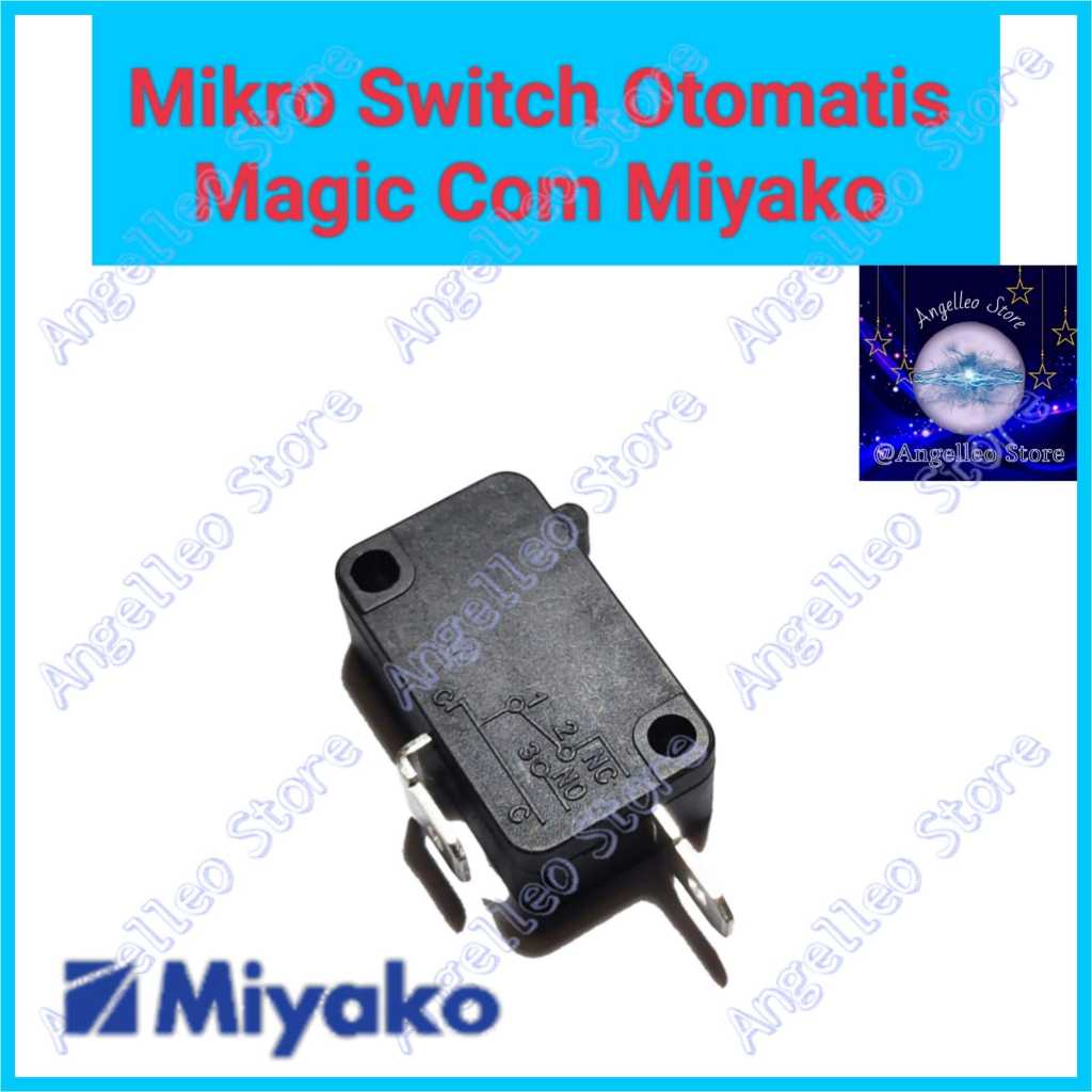 Jual Switch Mikro Otomatis Magic Com Miyako~Mikro Switch Otomatis Magic Com Miyako | Shopee ...