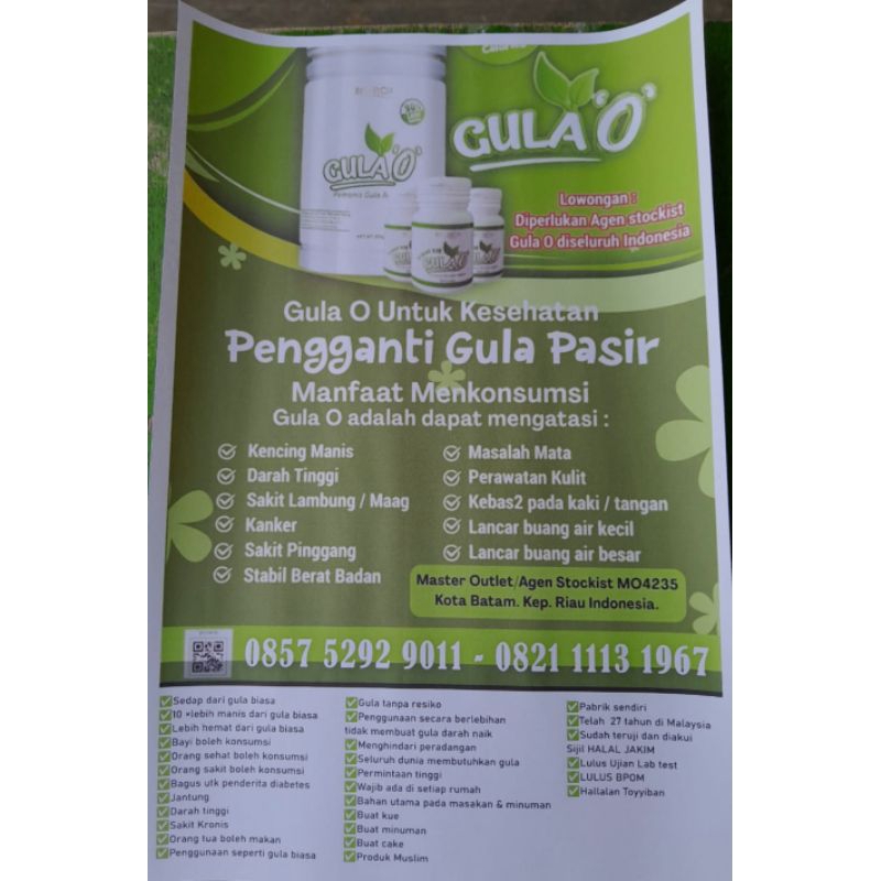 Jual Gula O Pengganti gula pasir#produk kesehatan#mengobati berbagai ...