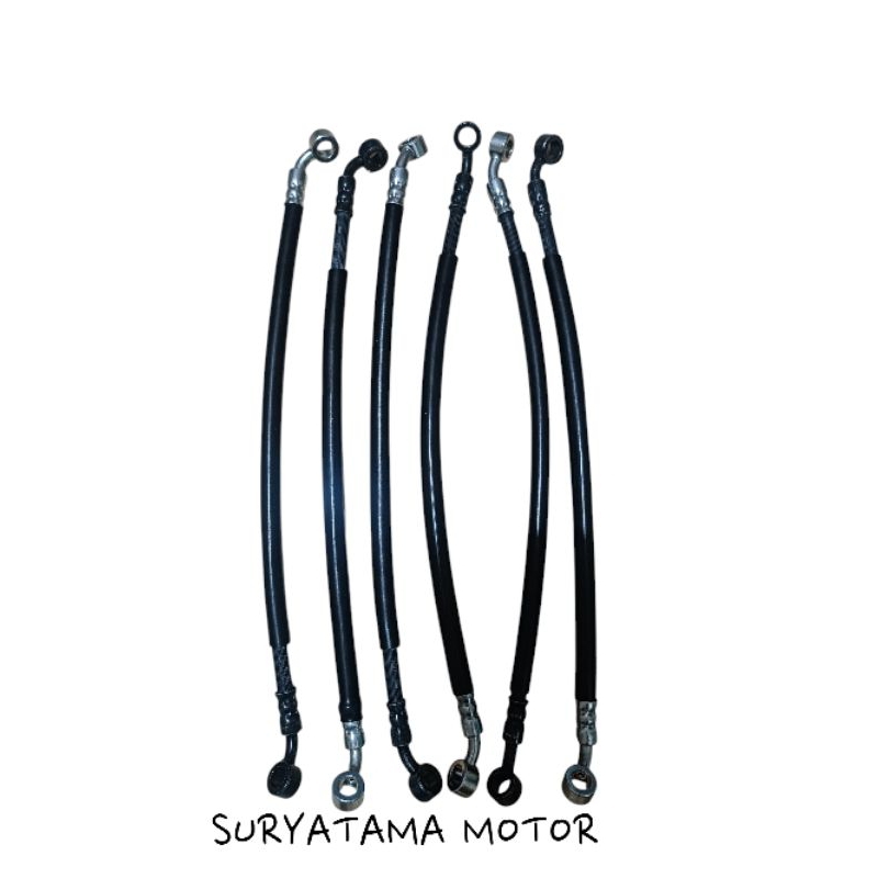 Jual selang rem belakang 36cm selang rem pendek 36 cm asli | Shopee ...