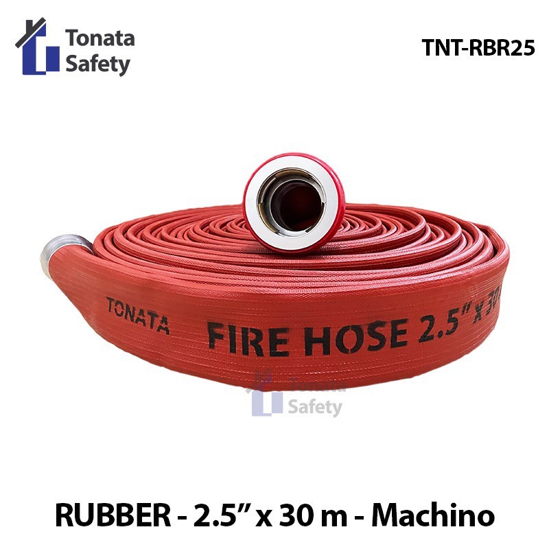 Jual Fire Hose Rubber Tonata 2.5" x 30m / Selang Pemadam 30 m | Shopee Indonesia