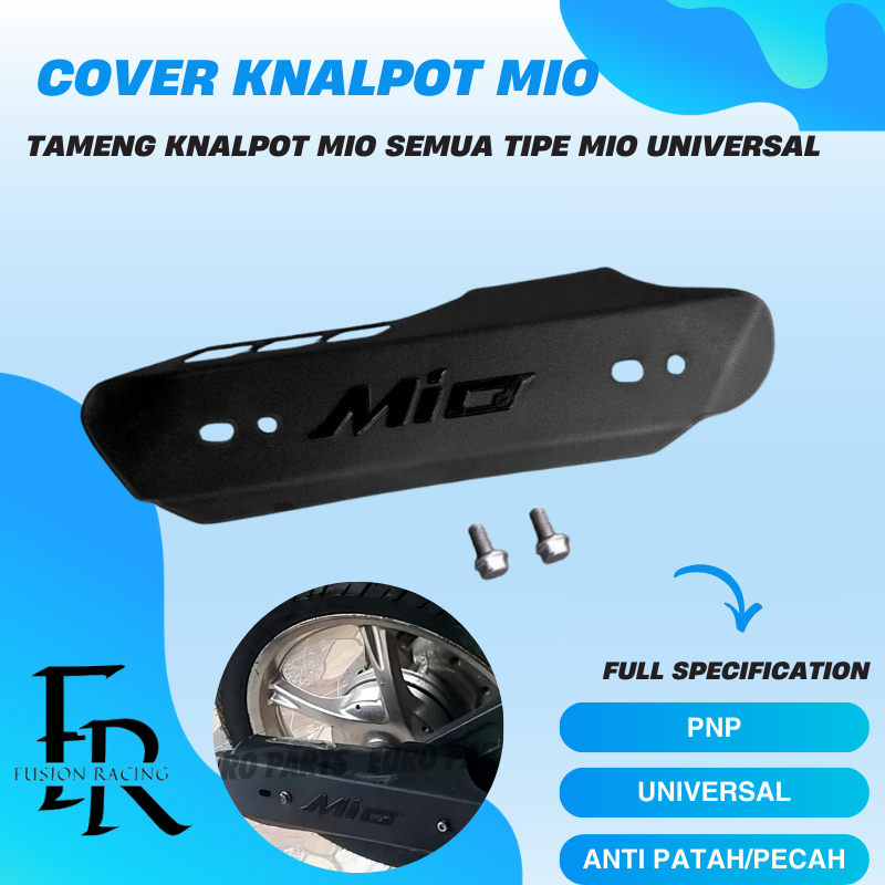 Jual COVER KNALPOT MIO SLIM SOUL SMILE J GT Z S M3 SPORTY UNIVERSAL ...