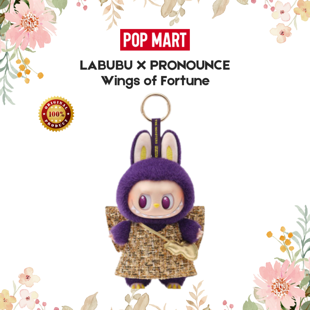 Jual (READY) LABUBU PRONOUNCE WINGS OF FORTUNE ORIGINAL POPMART ...