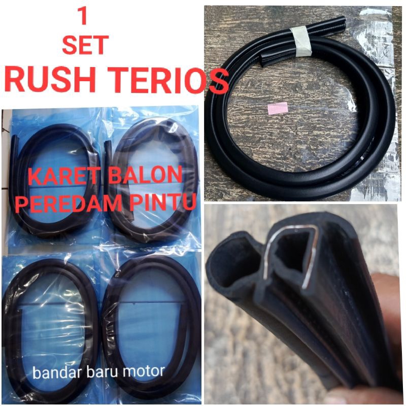 Jual KARET BALON PEREDAM PINTU BAGIAN BODI MOBIL TOYOTA RUSH TERIOS ...