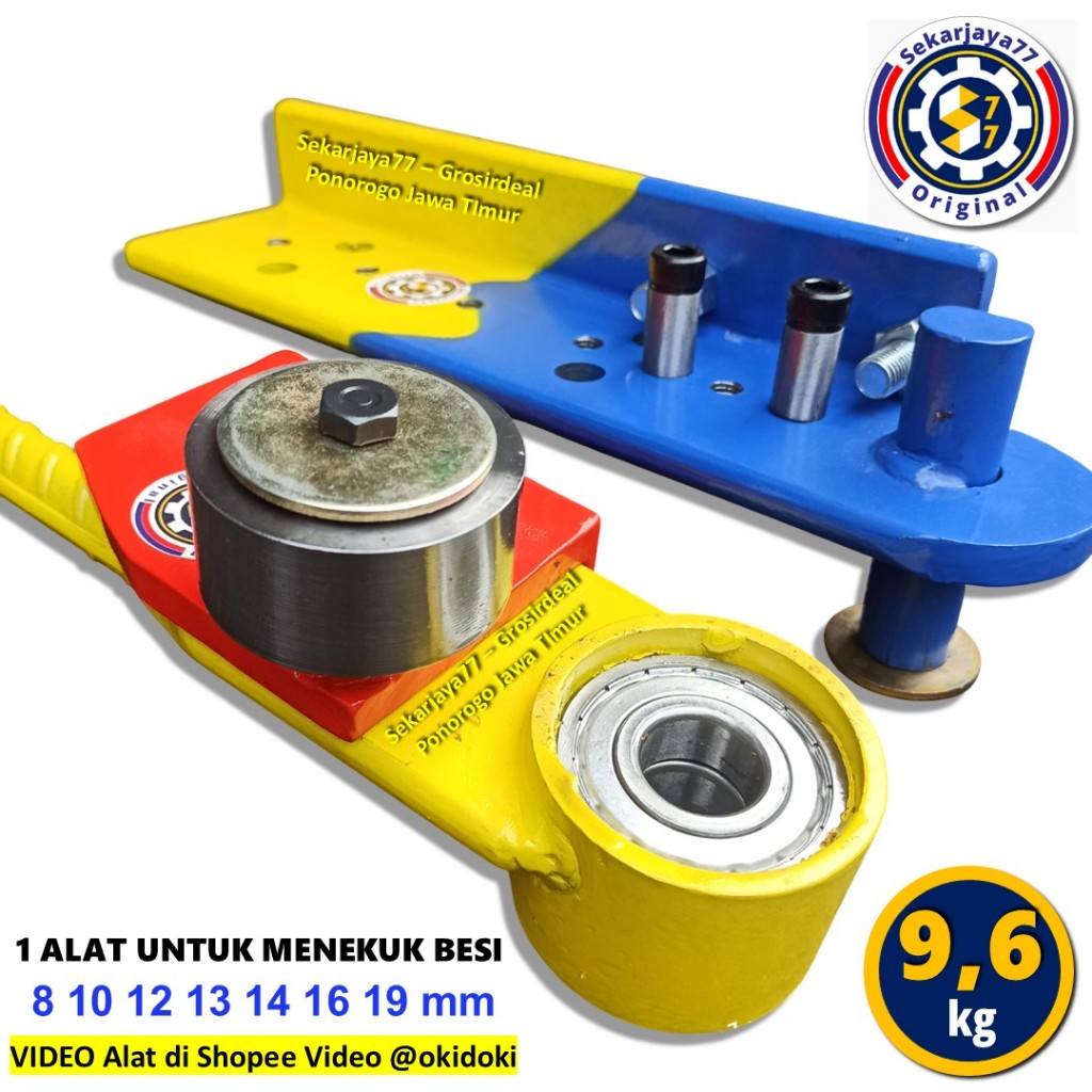 Jual Alat Bending Besi ALat penekuk Besi 8 10 ulir 12 13 14 16 ulir 19 ...