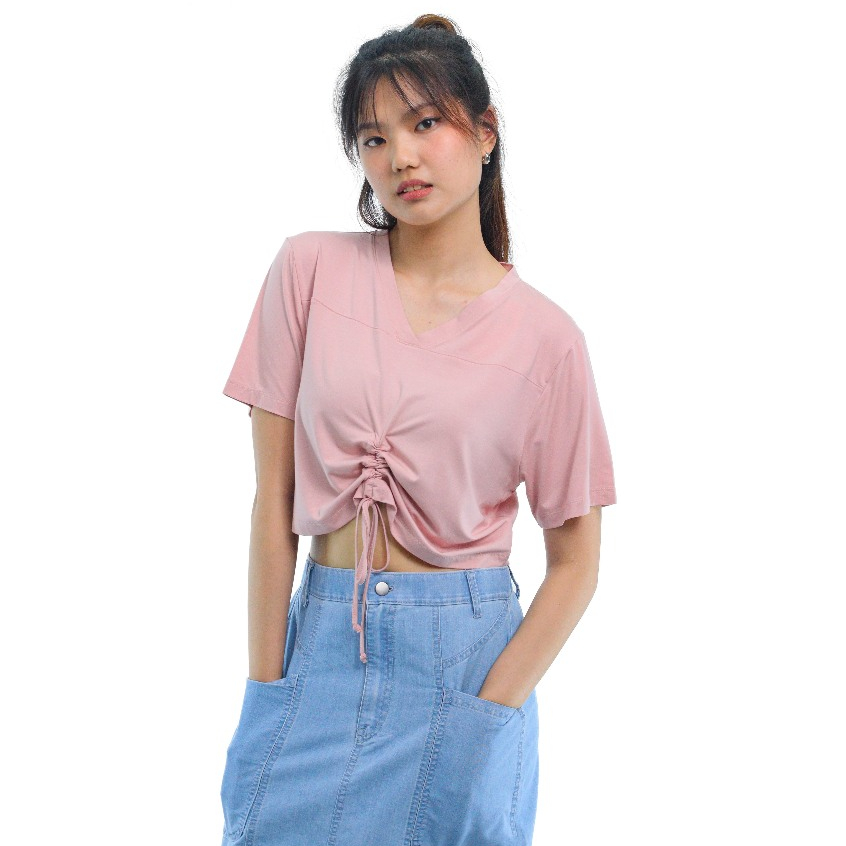 Jual Kore - Vior Womens Serut Crop Top | Shopee Indonesia