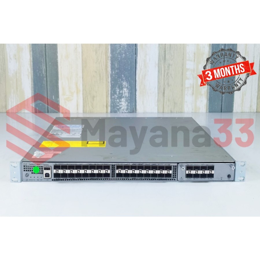 Jual Switch Cisco Catalyst 4500-X Series WS-C4500X-32SFP+ 32 Port SFP ...