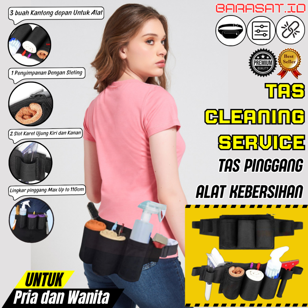 Jual Tas Kerja Tempat alat Janitor Cleaning Service Caddy Bag Pinggang ...