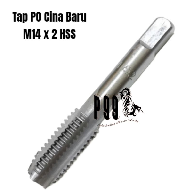 Jual Hand Tap M14x2 hss tap po lurus m14 x 2 bukan yamawa osg nachi ...
