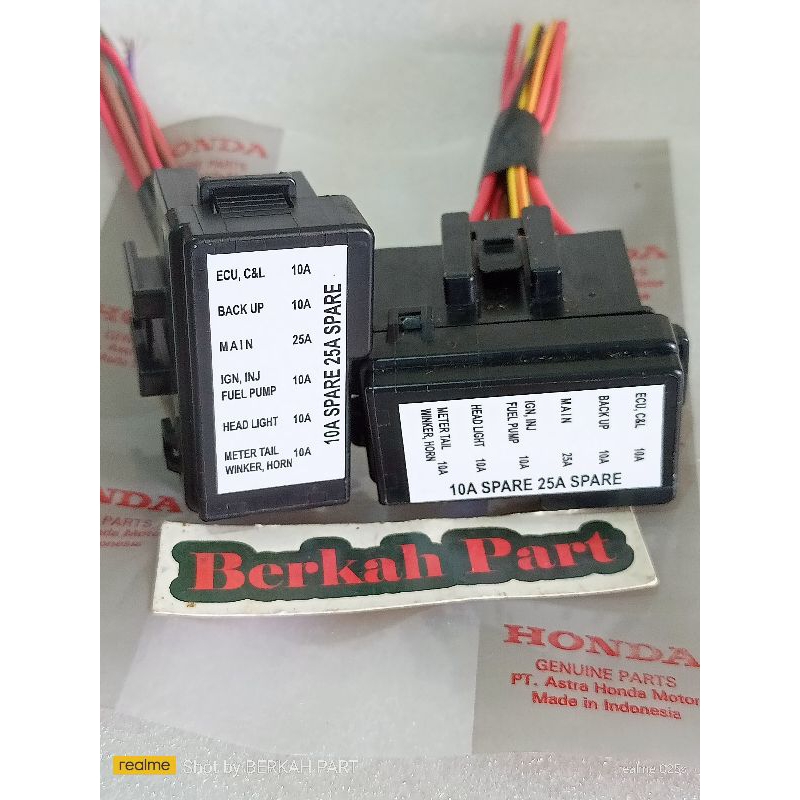 Jual Box sekering, Rumah sekring Vario 125 old type Bohlam gen 1 ...