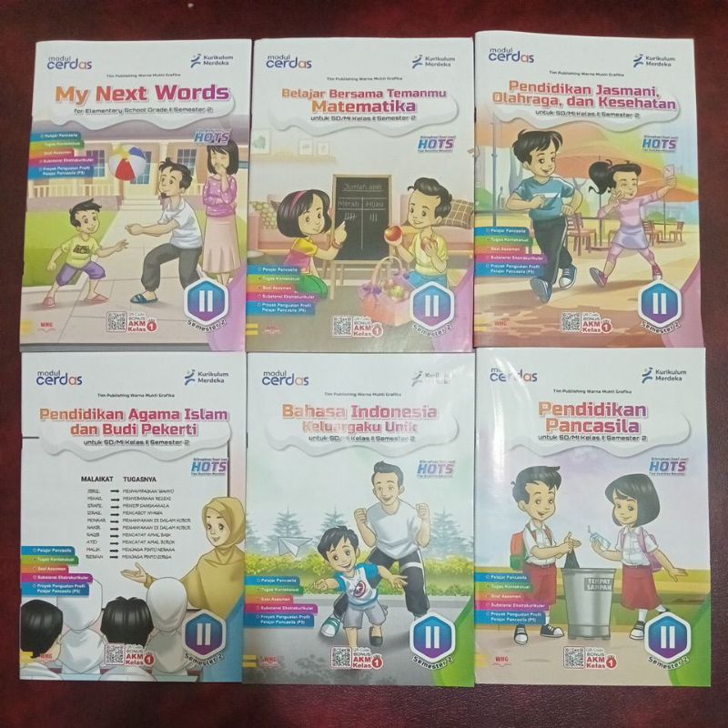 Jual LKS "CERDAS" Untuk kelas 2 semester 2 // KURIKULUM MERDEKA// PT WARNA MUKTI GRAFIKA ...