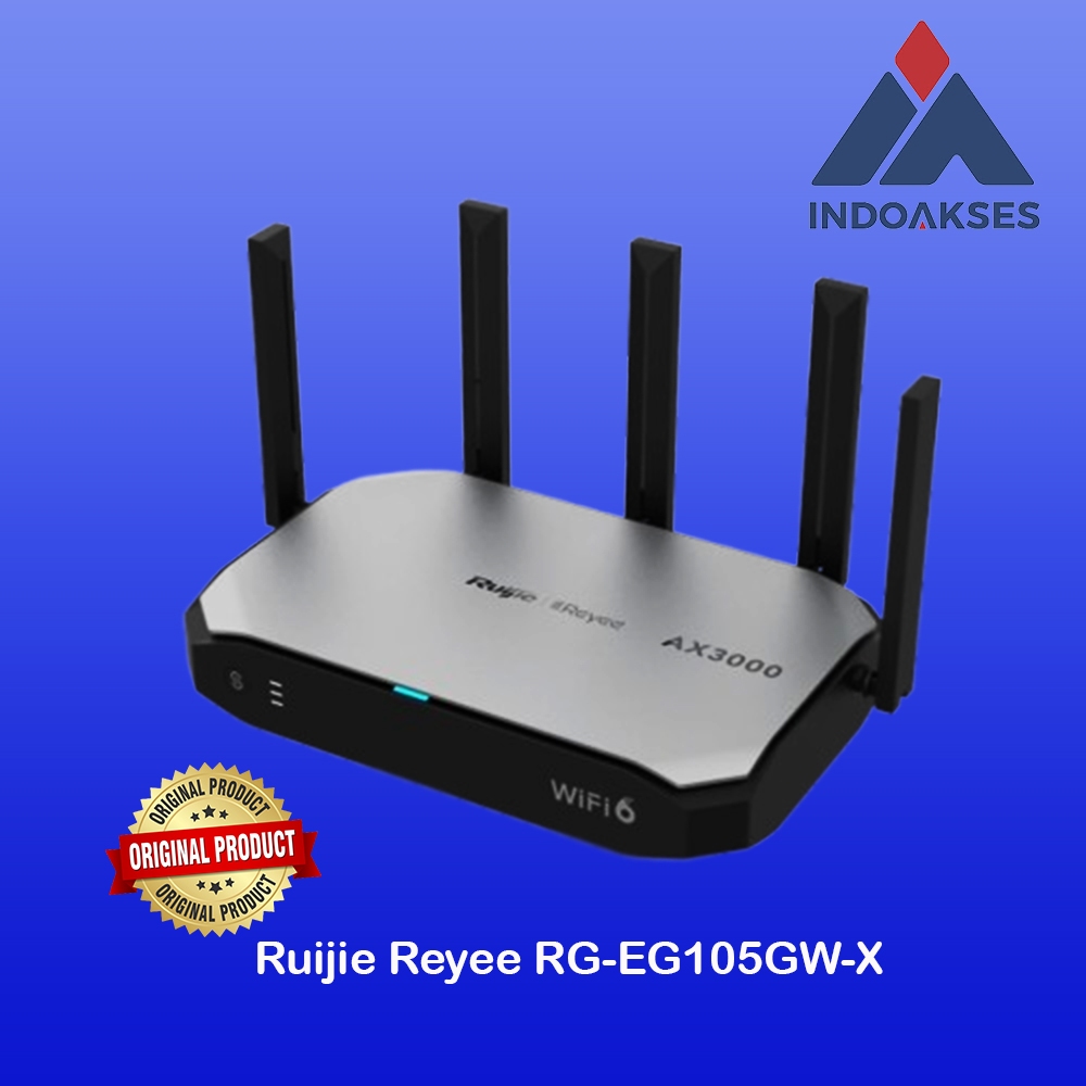 Jual Ruijie Reyee RG-EG105GW-X Wi-Fi 6 AX3000 Wireless Router | Shopee Indonesia