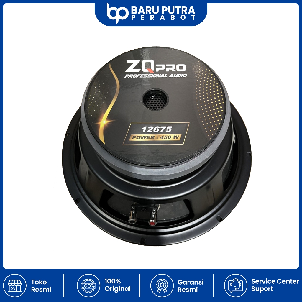 Jual Professional Load Speaker ZQ-PRO 12675 NEW 450W Mid Low 12 Inch ...