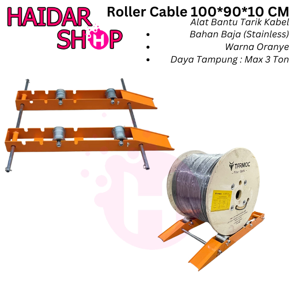 Jual Roller Cable Reel 4 Gear Adjustment 100x90x10cm | Tool Alat Bantu ...