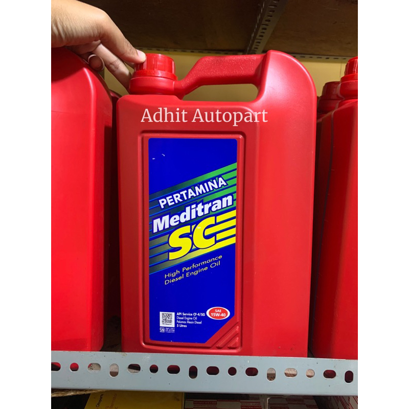 Jual Oli Meditran SC SAE 15W-40 5L Original 100% | Shopee Indonesia