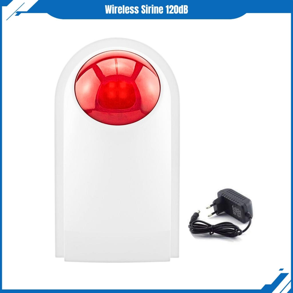 Jual Sirine Alarm Nirkabel Sirine 12V Sirine Strobo Wireless Tanpa ...
