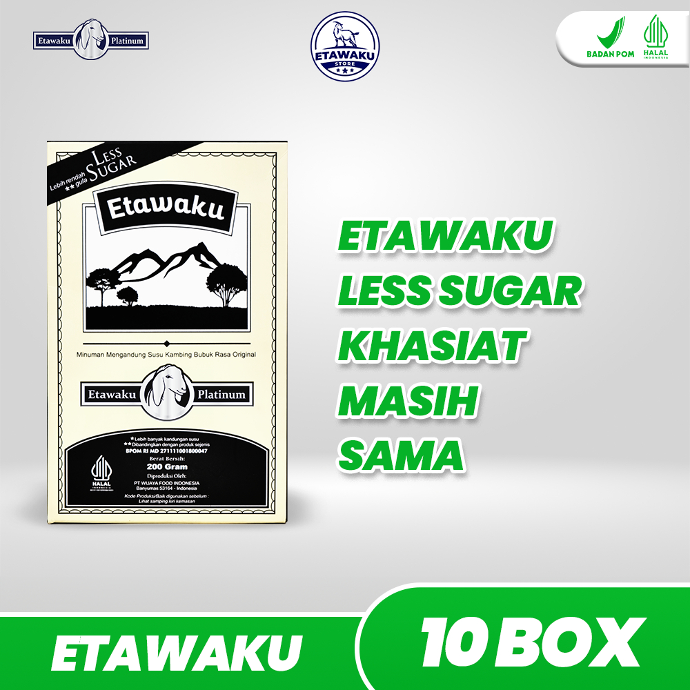 Jual Etawaku Less Sugar : Minuman mengandung susu kambing bubuk rasa ...