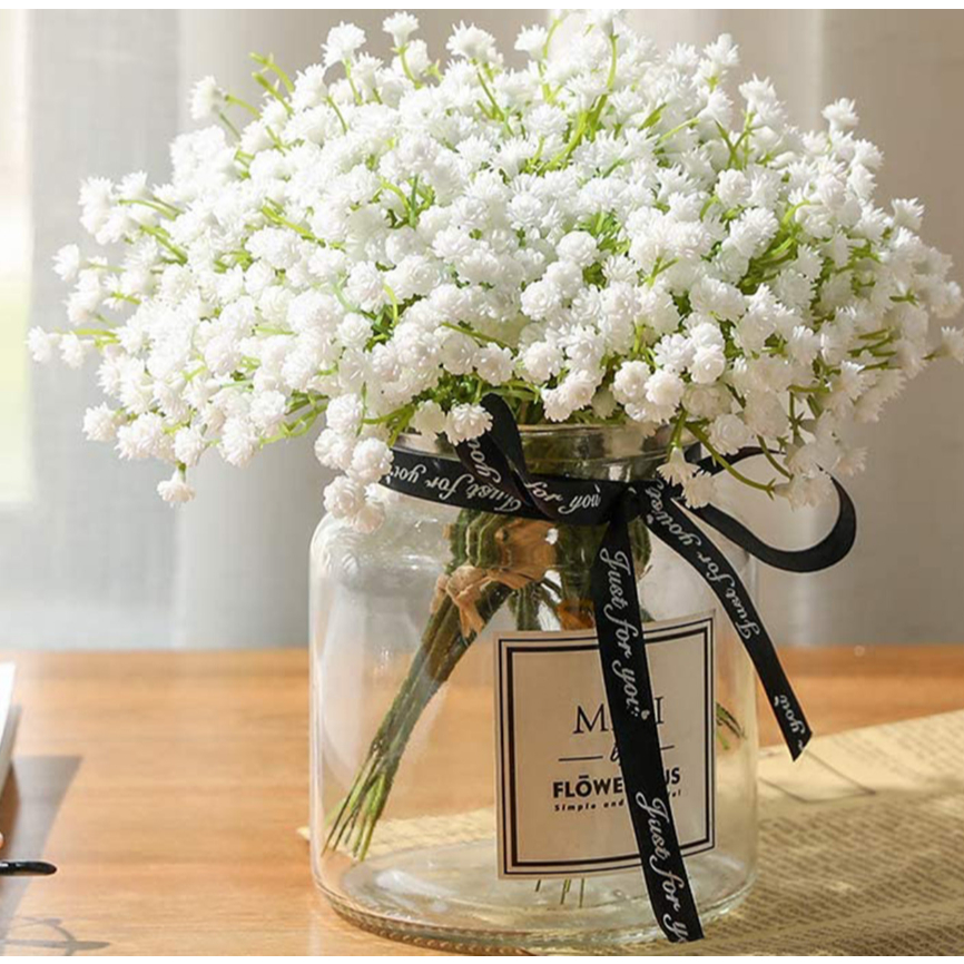 Jual [FlowerWorld]Artificial Bunga Baby Breath Warna Putih 1 Tangkai ...