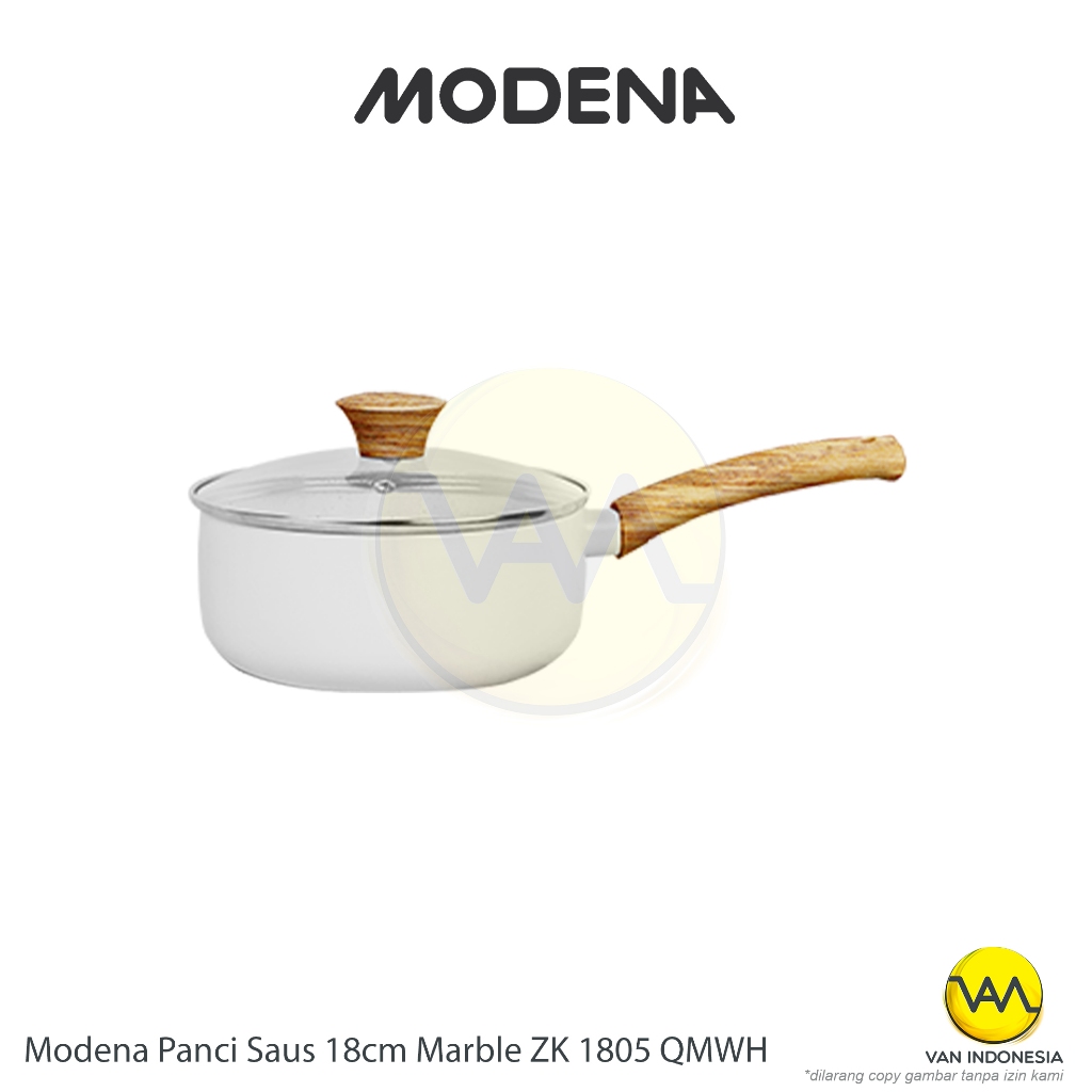 Jual Modena Panci Saus (Sauce Pot) 18cm Marble - ZK 1805 QMWH Bisa ...