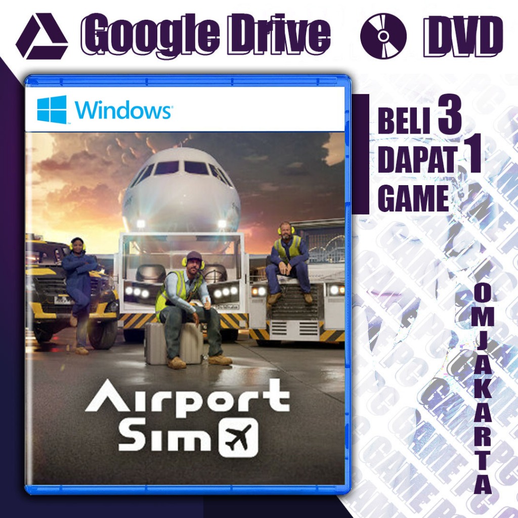 Jual AirportSim Full DLC | Shopee Indonesia