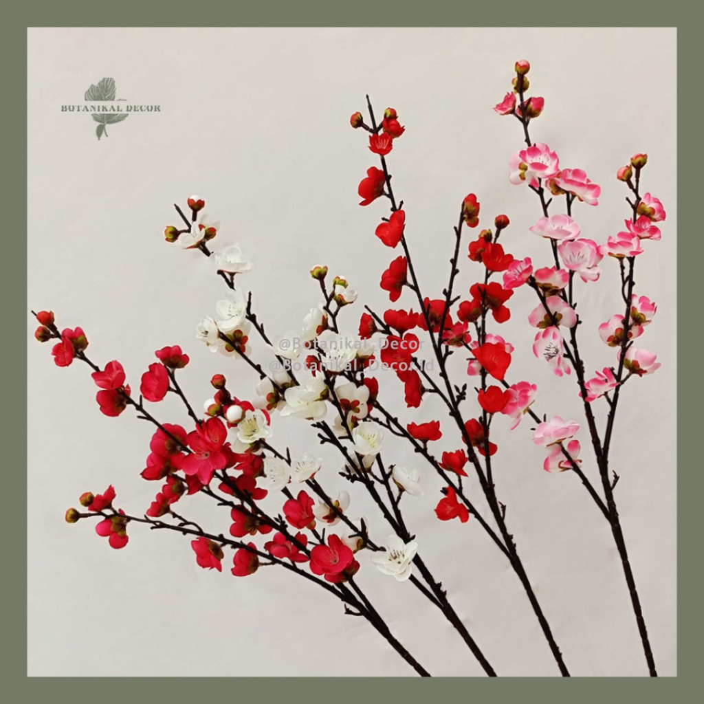 Jual Bunga Imlek Jumbo Wintersweet Premium Imlek Chinese New Year ...