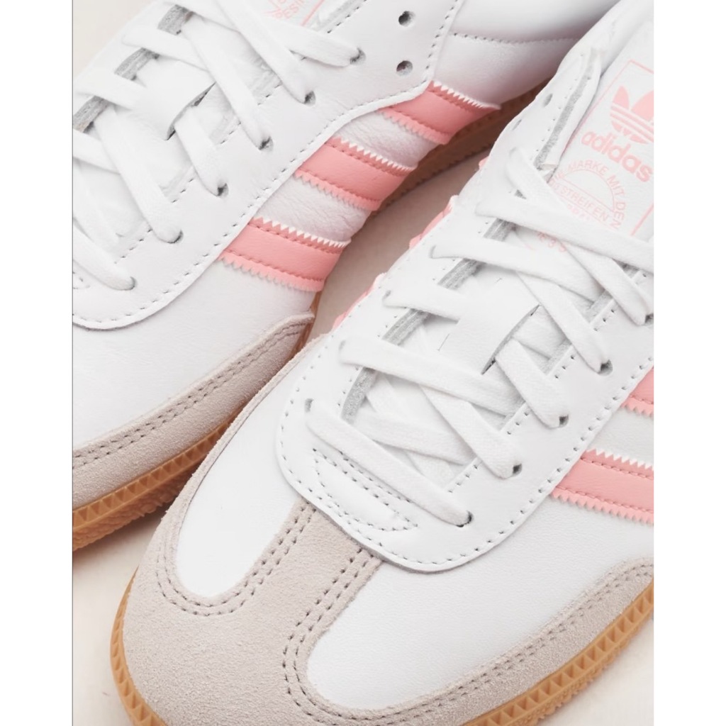 Jual Adidas Samba OG White Semi Pink Spark GS [JP5480] | Shopee Indonesia