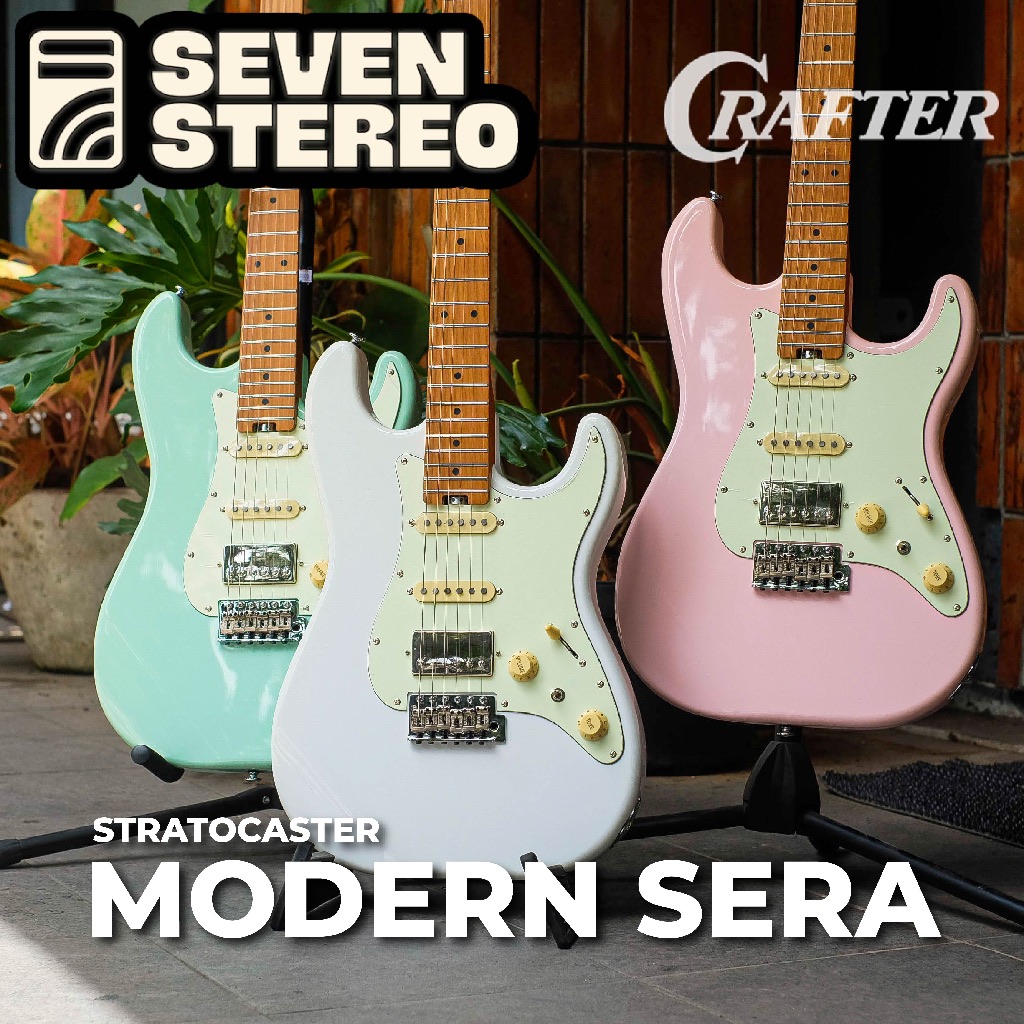 Jual Crafter Modern Sera VVS MP Roasted Maple FB Electric Guitar ...