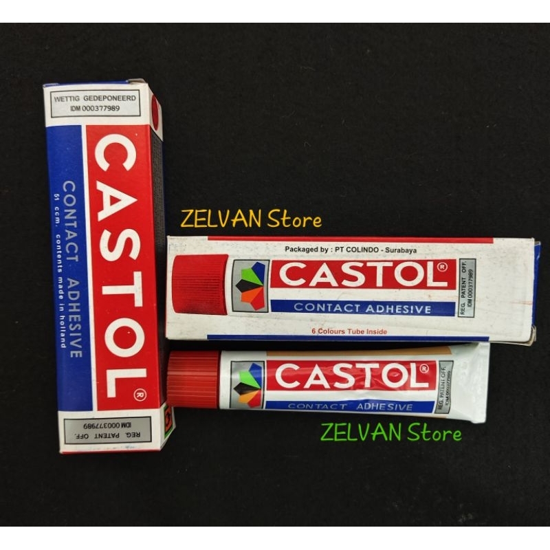 Jual LEM CASTOL - Contact Adhesive 51 ccm (Besar) | Shopee Indonesia