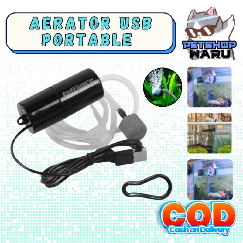 Jual aerator USB paket lengkap / gelembung udara aquarium/ aquascape ...