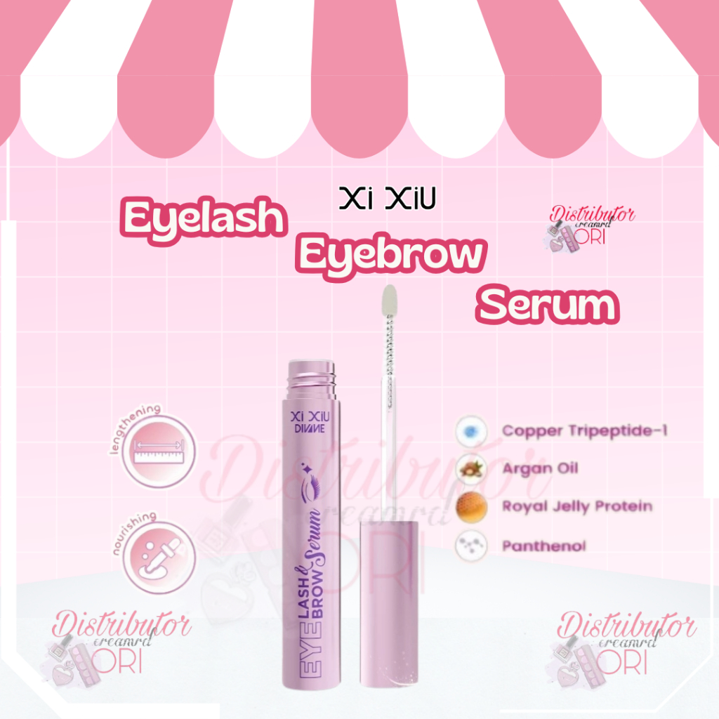 Jual XI XIU Divine Eyelash & Eyebrow Serum | ORIGINAL | Serum bulu mata ...