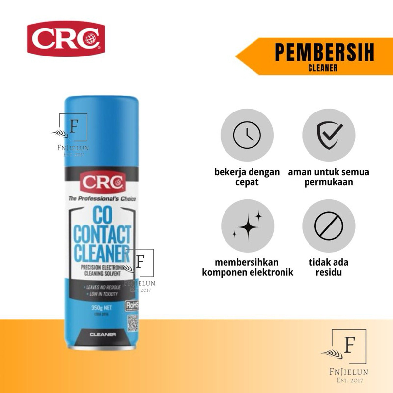 Jual CRC CO Contact Cleaner Flammable 2016 350g (525ml) | Shopee Indonesia