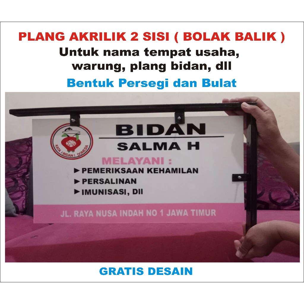 Jual PLANG TOKO/ KANTOR, PAPAN NAMA USAHA, PAPAN NAMA TOKO | Shopee ...