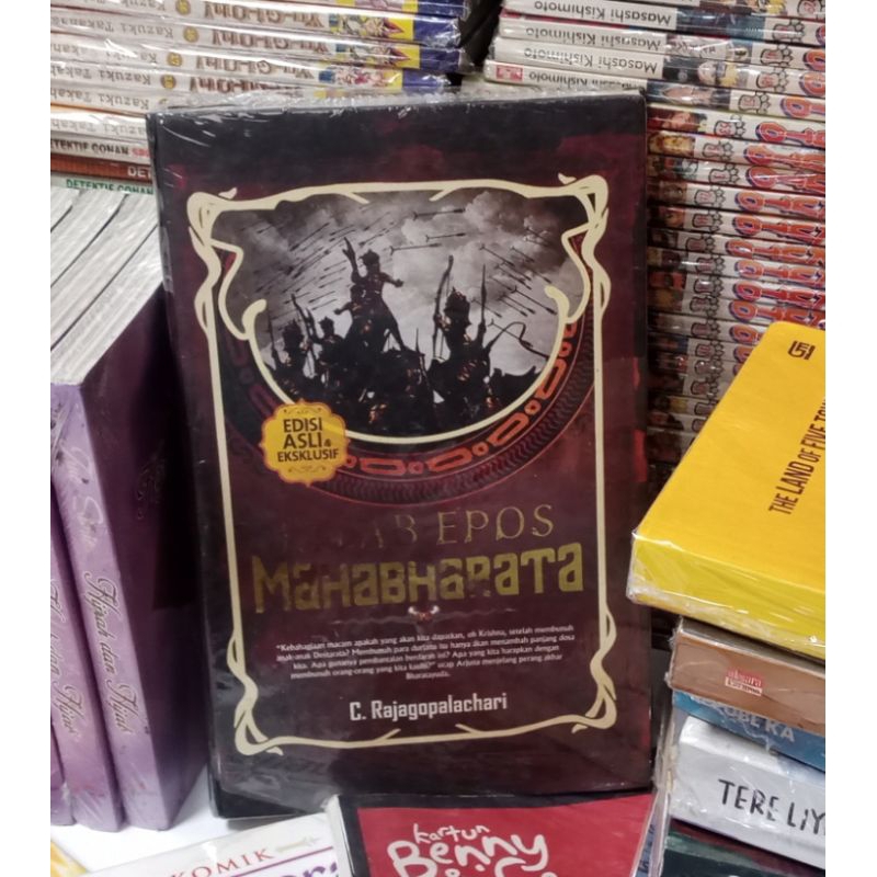 Jual Novel Kitab Epos Mahabharata (Preloved) | Novel Kitab Epos ...
