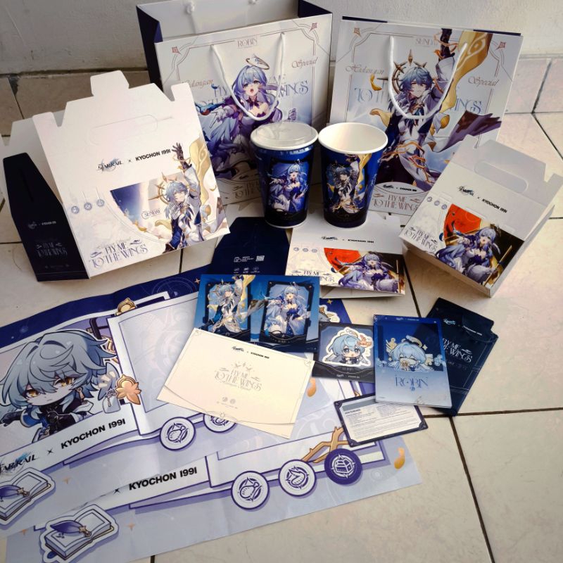 Jual Printilan Merchandise Collab Honkai Star Rail (HSR) x Kyochon 1991 ...
