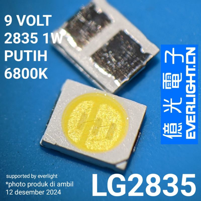 Jual 100 PCS LED SMD 9V 1W 2835 LG UNTUK PENGGANTIAN LAMPU LED BERBAGAI ...