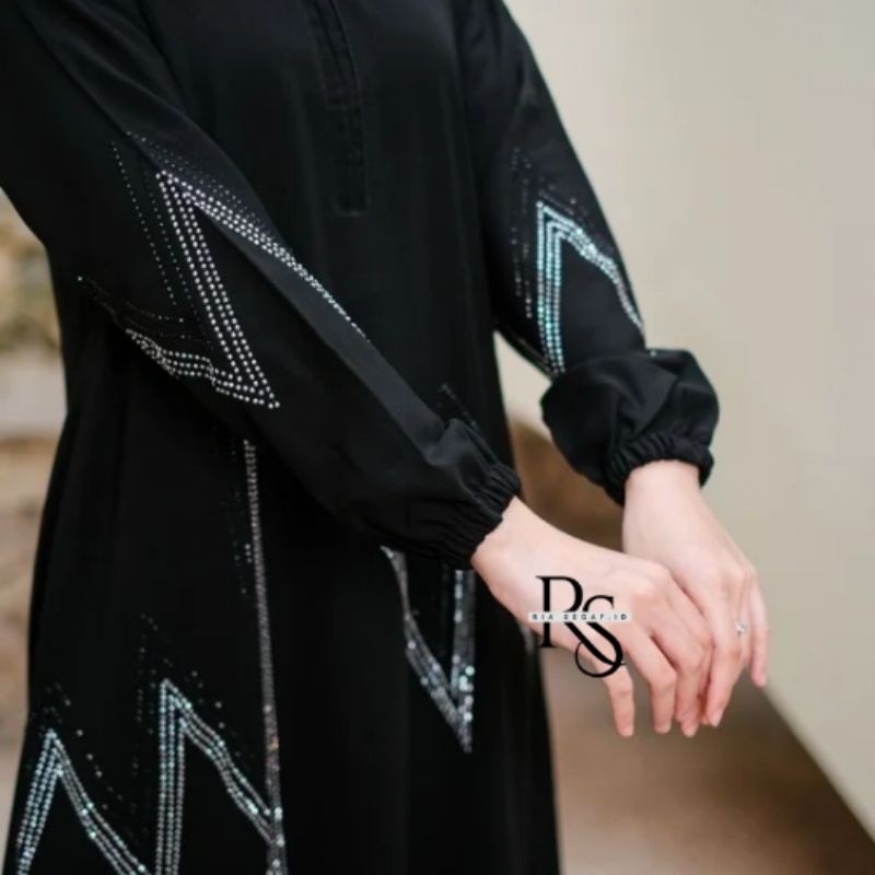 Jual ABAYA STONE SWAROSKY/ABAYA ORY/ABAYA DUBAI/RS/AC/ABAYA BLINK ...