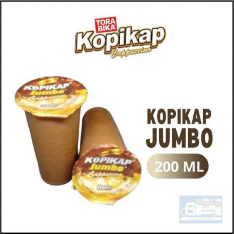Jual Kopikap Jumbo 200ML / 1 Dus / 24 Pcs | Shopee Indonesia