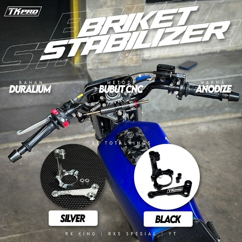 Jual BREKET STABILIZER ATAS TK PRO RX KING SERIES | Shopee Indonesia