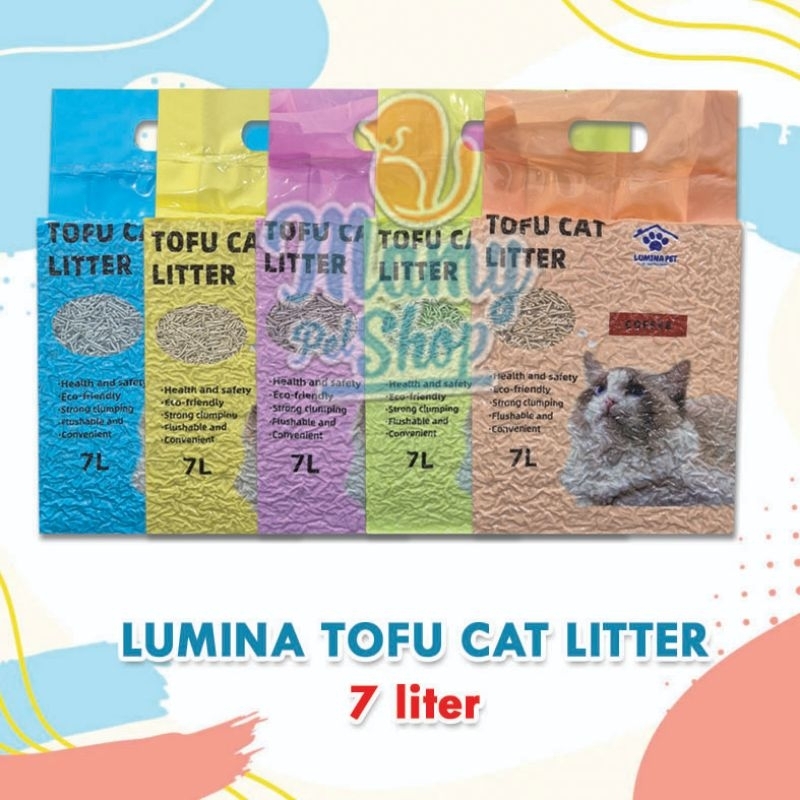 Jual LUMINA TOFU CAT LITTER 7 LITER | Shopee Indonesia