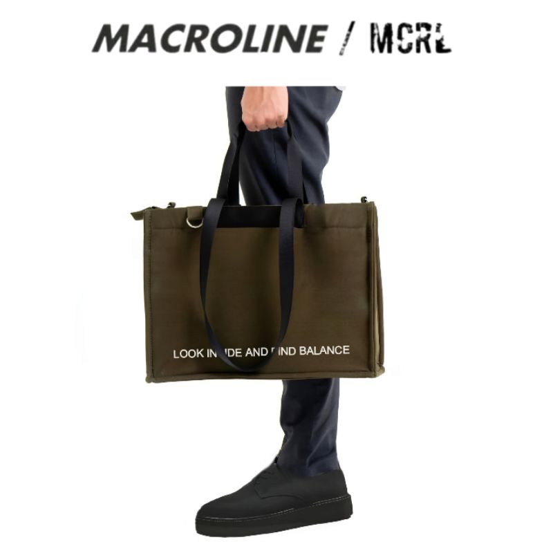 Jual MACROLINE Totebag unisex multifungsi | Shopee Indonesia