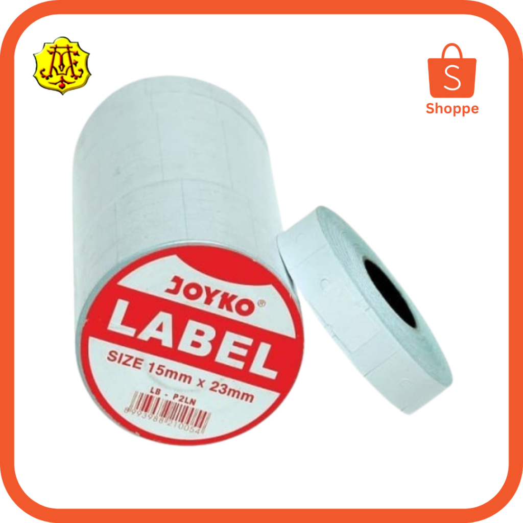 Jual LABEL ROLL 2 LINE JOYKO P2LN ISI 10ROL | Shopee Indonesia