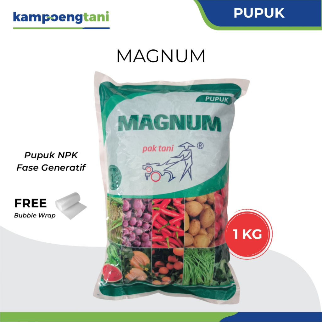 Jual Kampoeng Tani - Pupuk NPK Magnum Pak Tani 1 kg Cocok Untuk Fase ...
