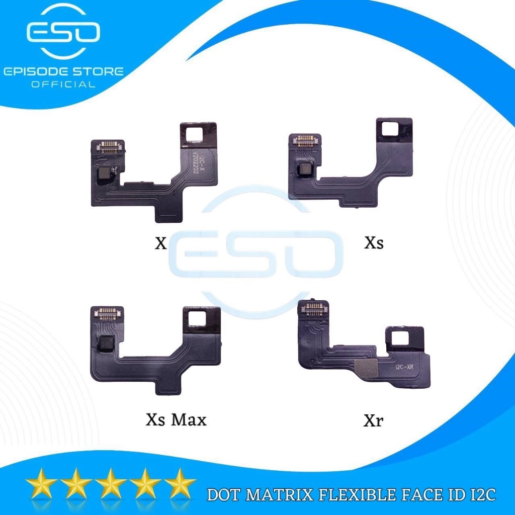 Jual dot matrix flexible sensor face id pengenalan wajah (I2C) X/Xs/Xs ...