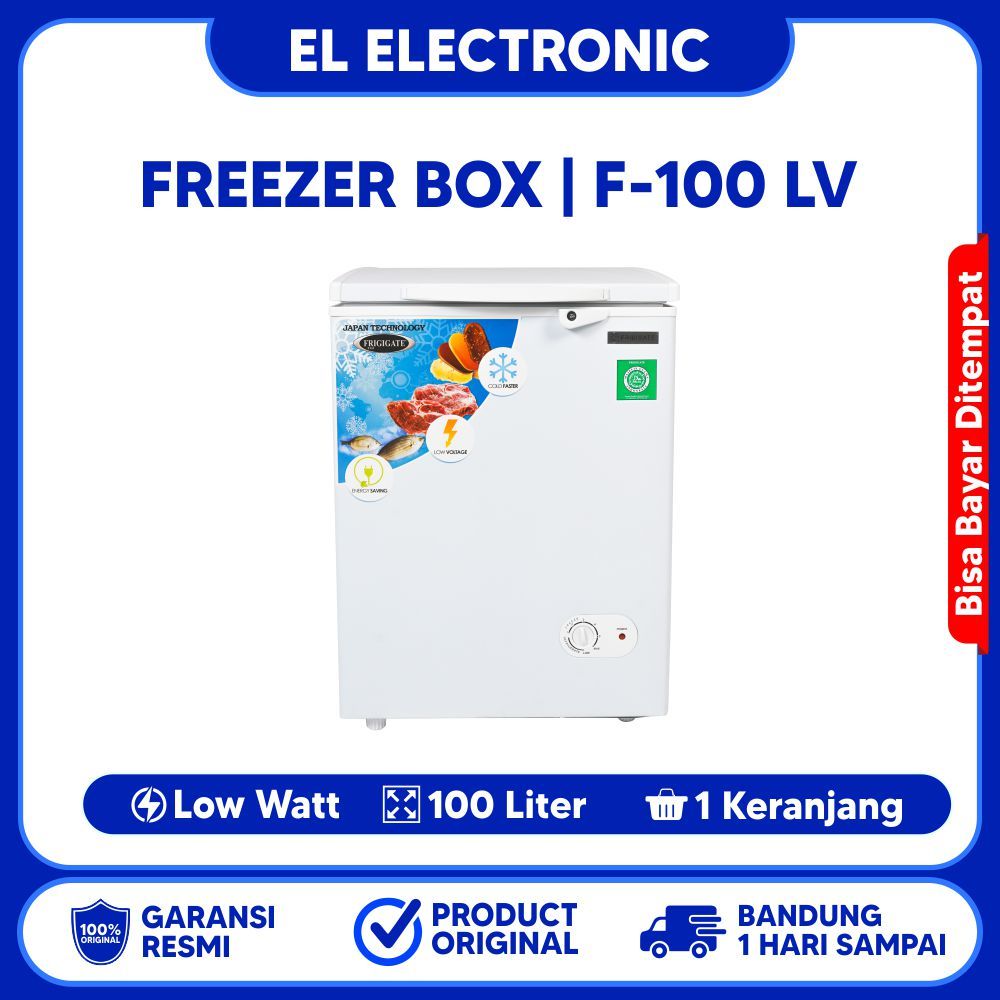 Jual FREEZER FROZEN FOOD CHEST FREEZER FRIGIGATE CF-100LV 100Liter ...