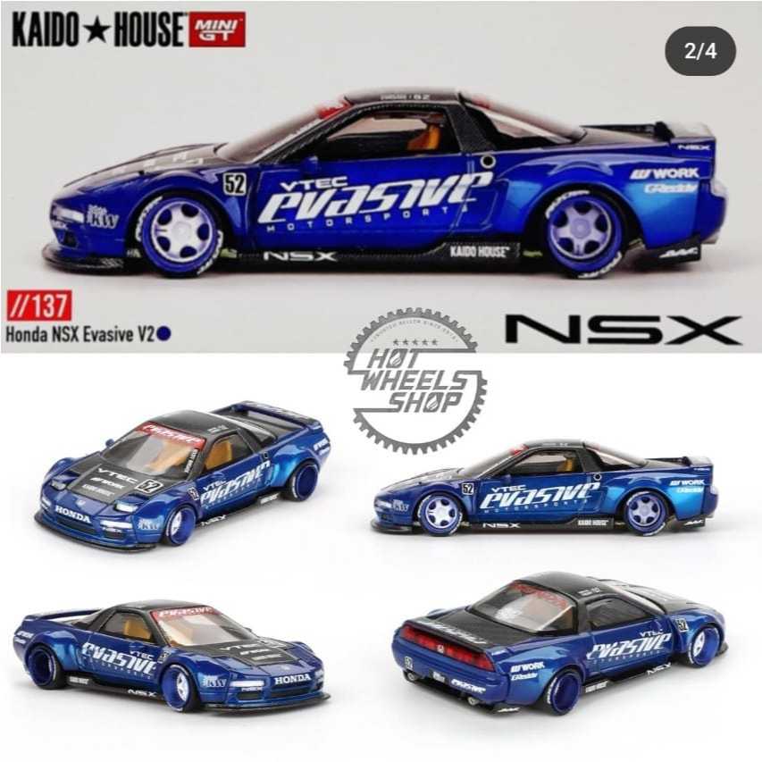 Jual MINI GT KHMG137 - Honda NSX Evasive V2 READY | Shopee Indonesia