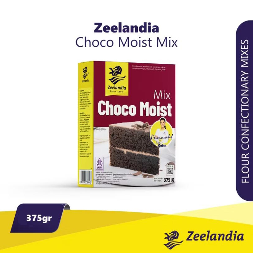 Jual Zeelandia Choco Moist Mix 375g Tepung Premix Cake Coklat Moist ...