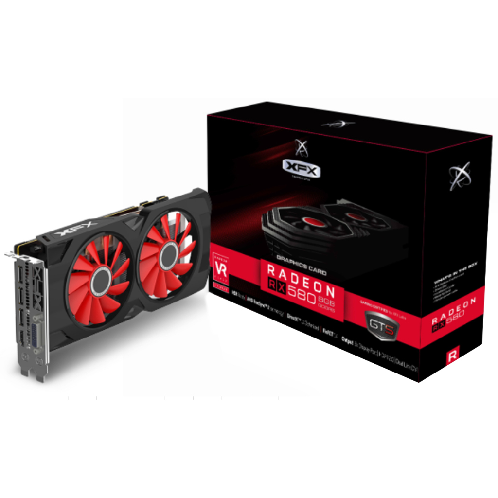 Jual VGA XFX SpeedSter Radeon RX 580 8GB - DDR6 XFX Radeon RX 580 8GB ...