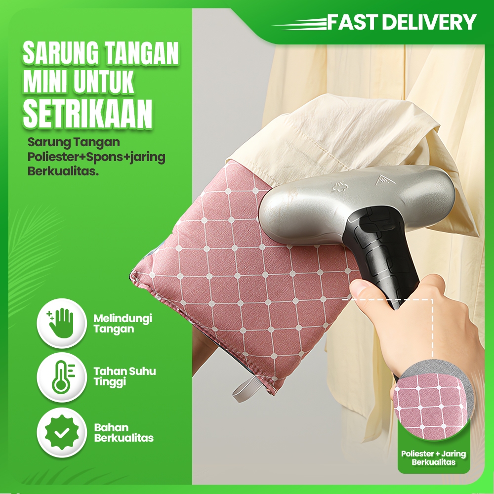 Jual Sarung Tangan Mini Setrika Uap Genggam Alas Papan Setrika Portable ...