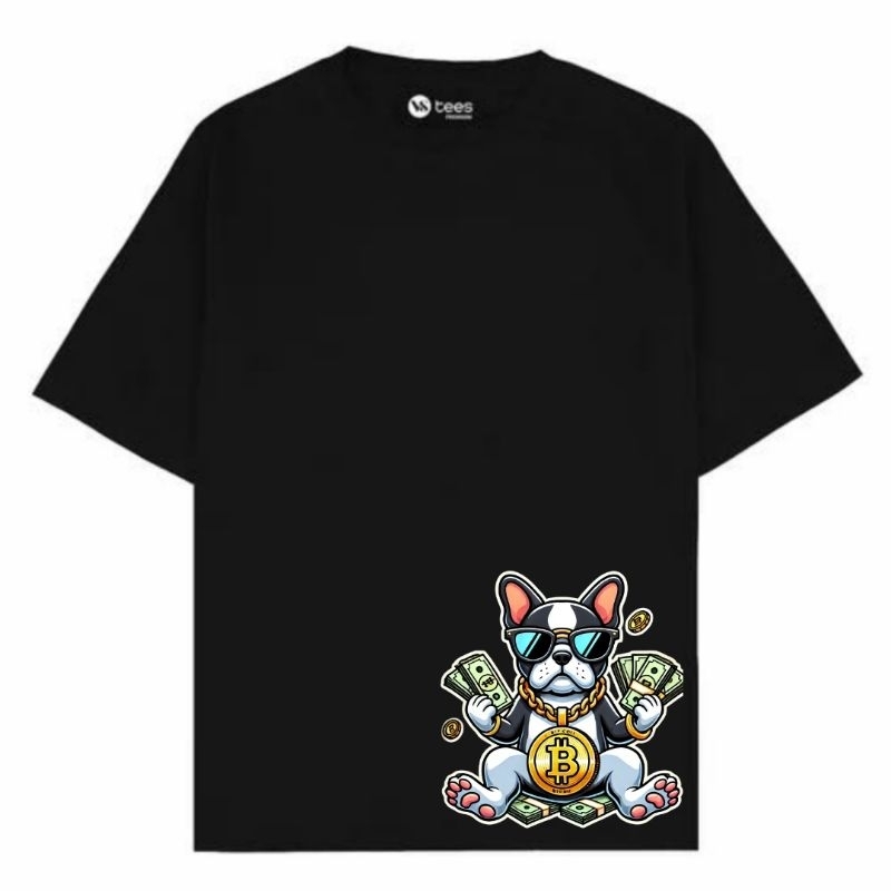 Jual HODL - Crypto Bitcoin Tshirt - Kaos Crypto - HODL Rich Pug ...